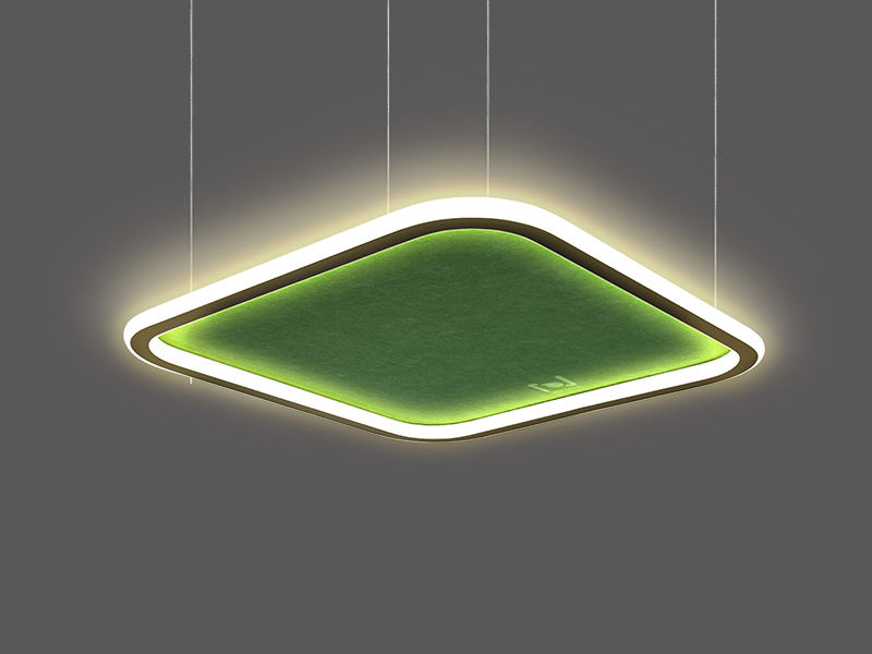 Acoustic Square Lighting Fixture LL0214ASAC Acoustic Square Mouted ...